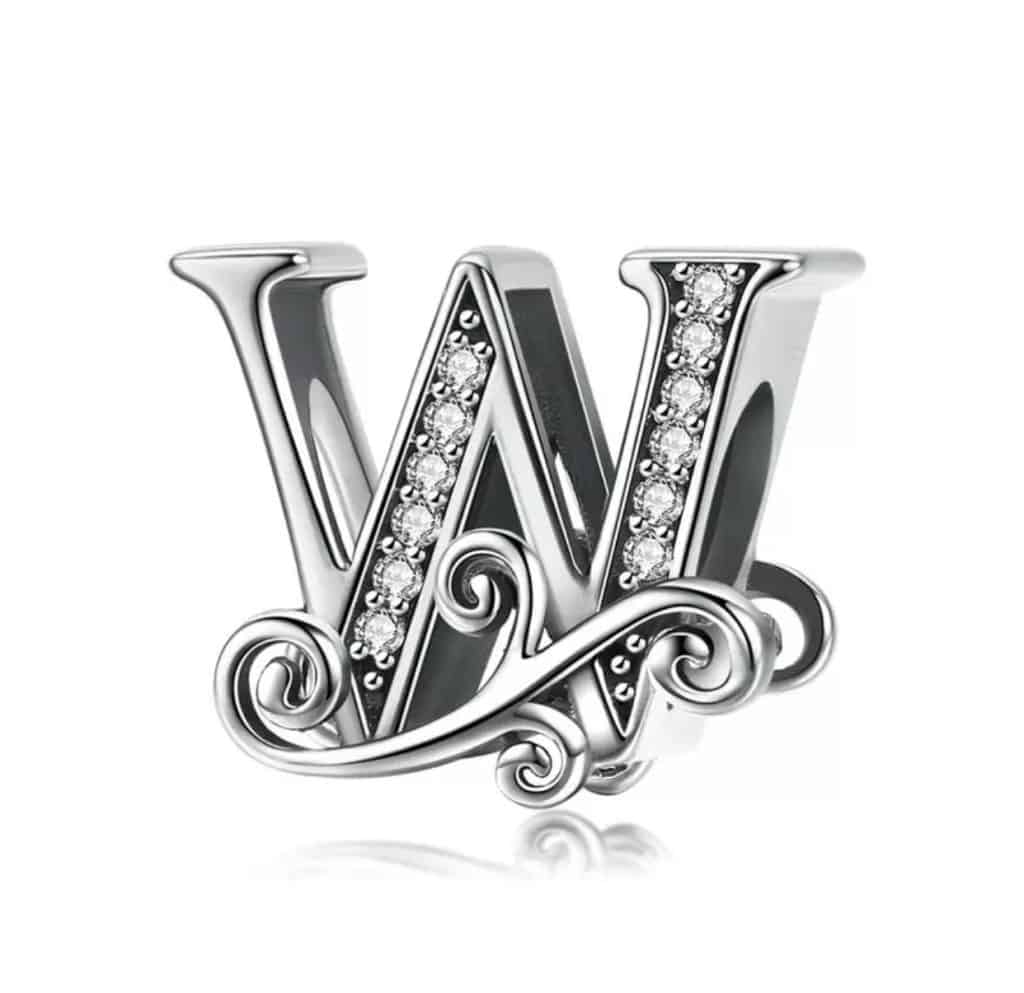Sierletter G Alfabet bedel | 925 Sterling Zilver